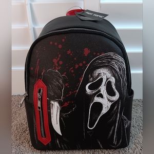 Loungefly | Bags | New Bioworld Ghostface Mini Backpack Scream ...